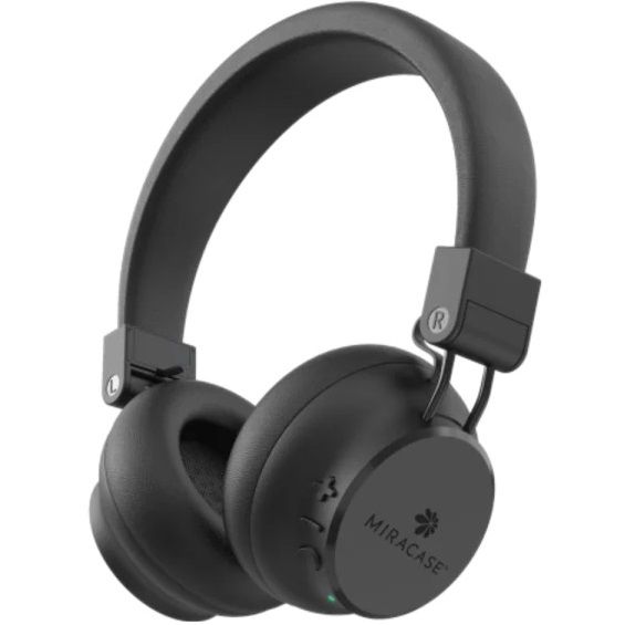 אוזניות Bluetooth סטריאו מדגם MANC-300 מבית Miracase (צבע שחור) | אוזניות Bluetooth | TechToys