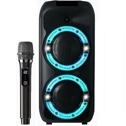 בידורית Bluetooth מדגם MKS-40 מבית Miracase | מערכות בידוריות קריוקי | TechToys